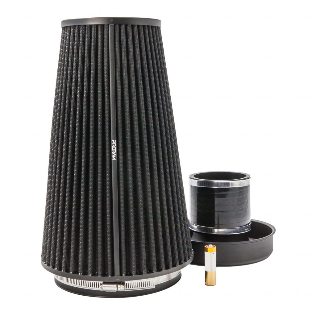 PRORAM 80mm ID Neck XLarge Cone Air Filter with Velocity Stack and ...