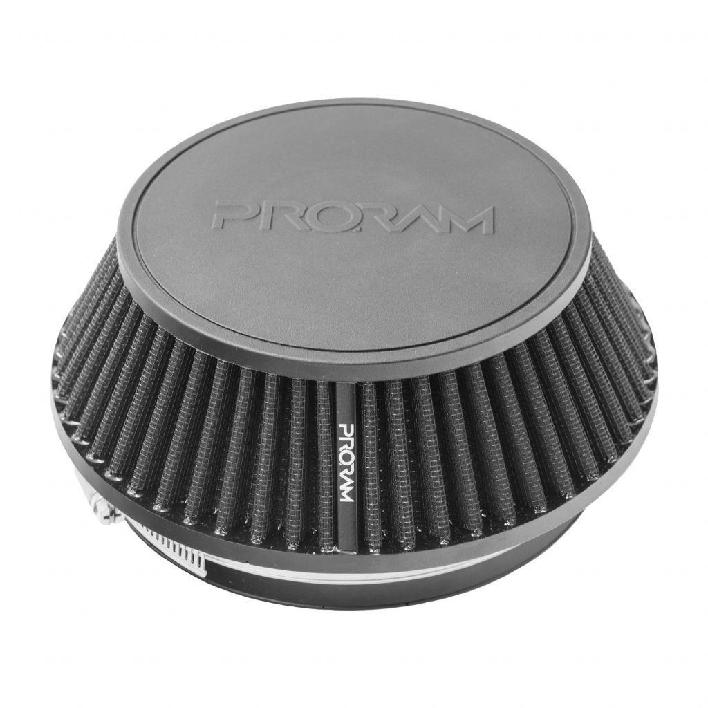 PRORAM 76mm OD Neck Small Cone Air Filter with Velocity Stack - The ...